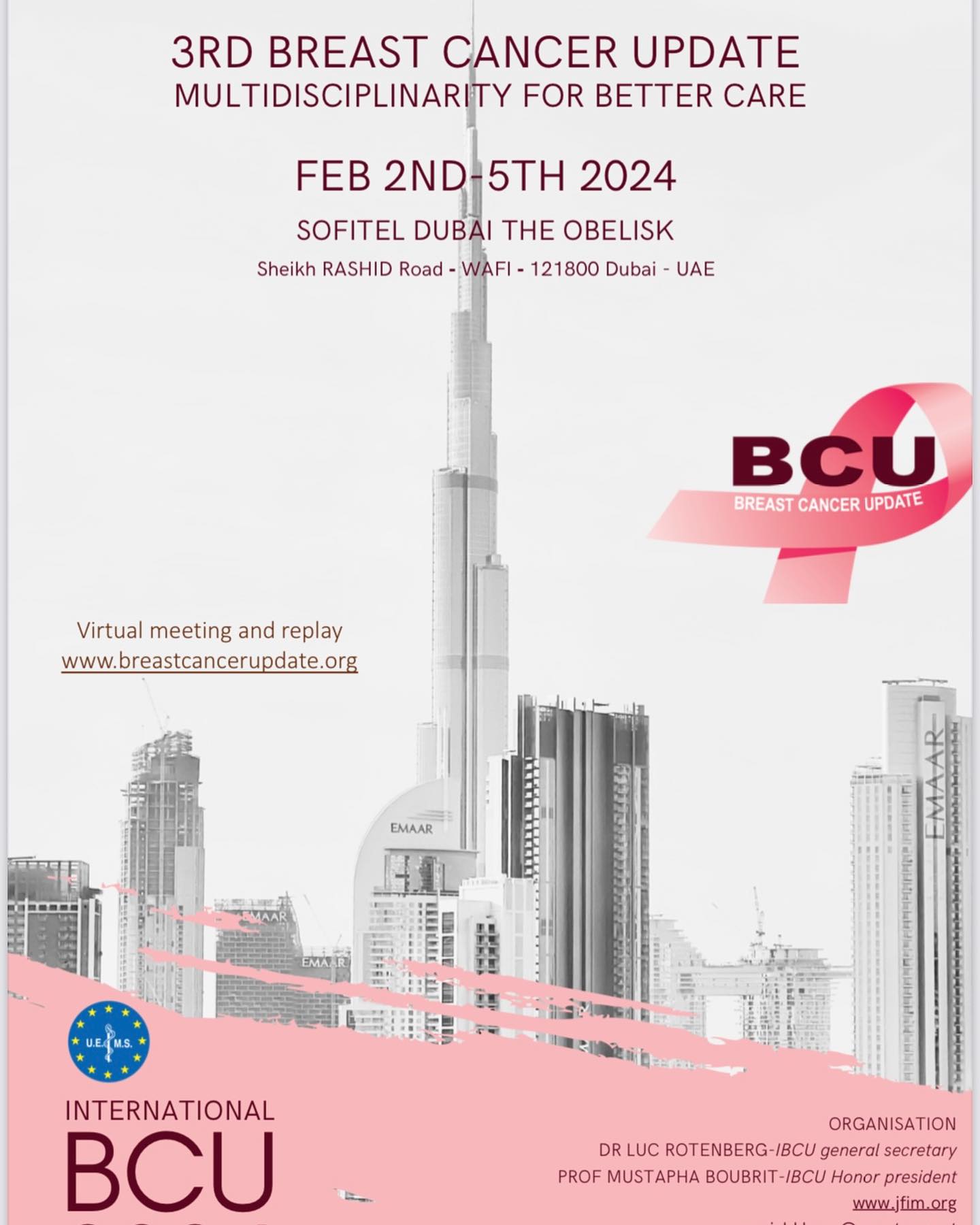 Société Marocaine de Radiologie - 3RD BREAST CANCER UPDATE (BCU)